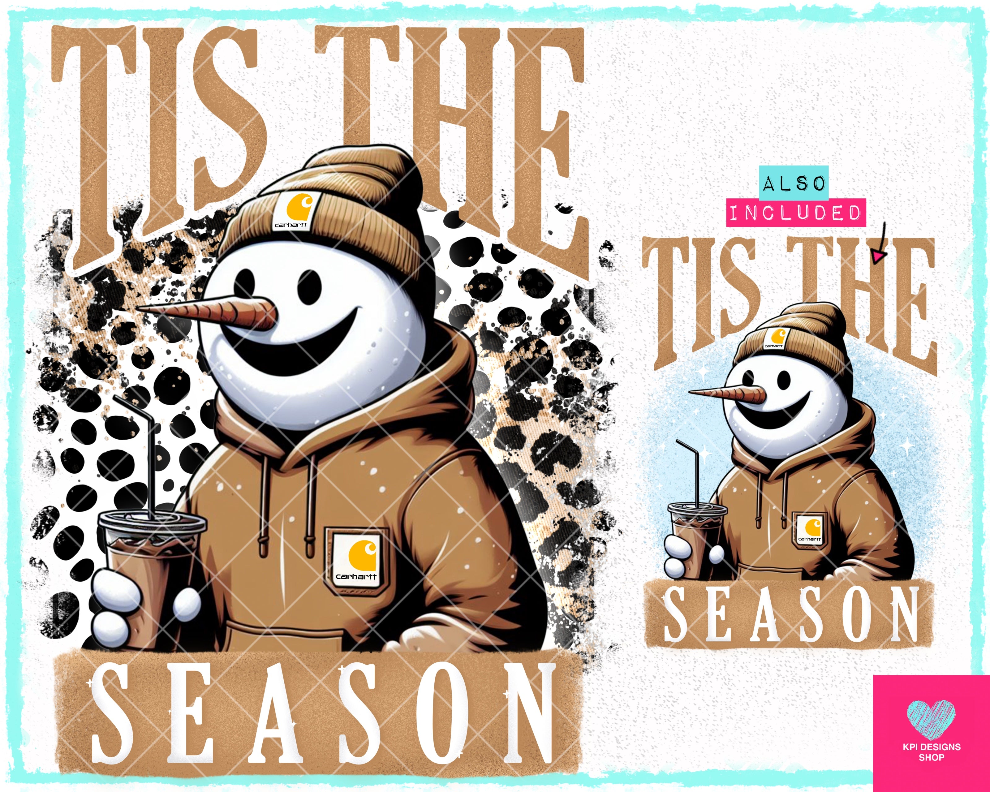 Frosty - Tis the Season (2-pack) - Nov2023 - PNG - Digital Designs ...