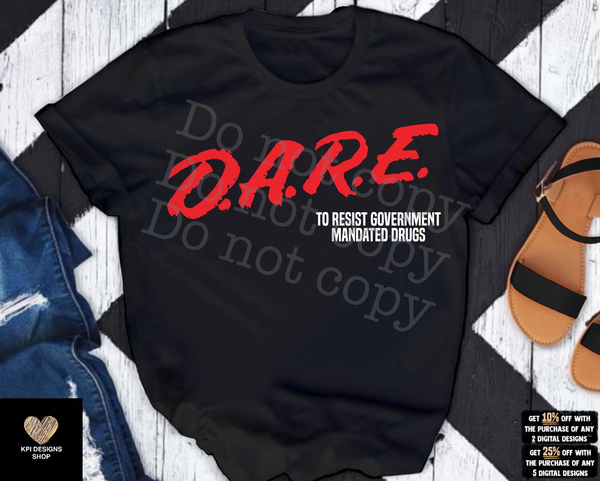 DARE to Resist (5-pack) - Sept2023 - PNG - Digital Design – KPI Designs ...