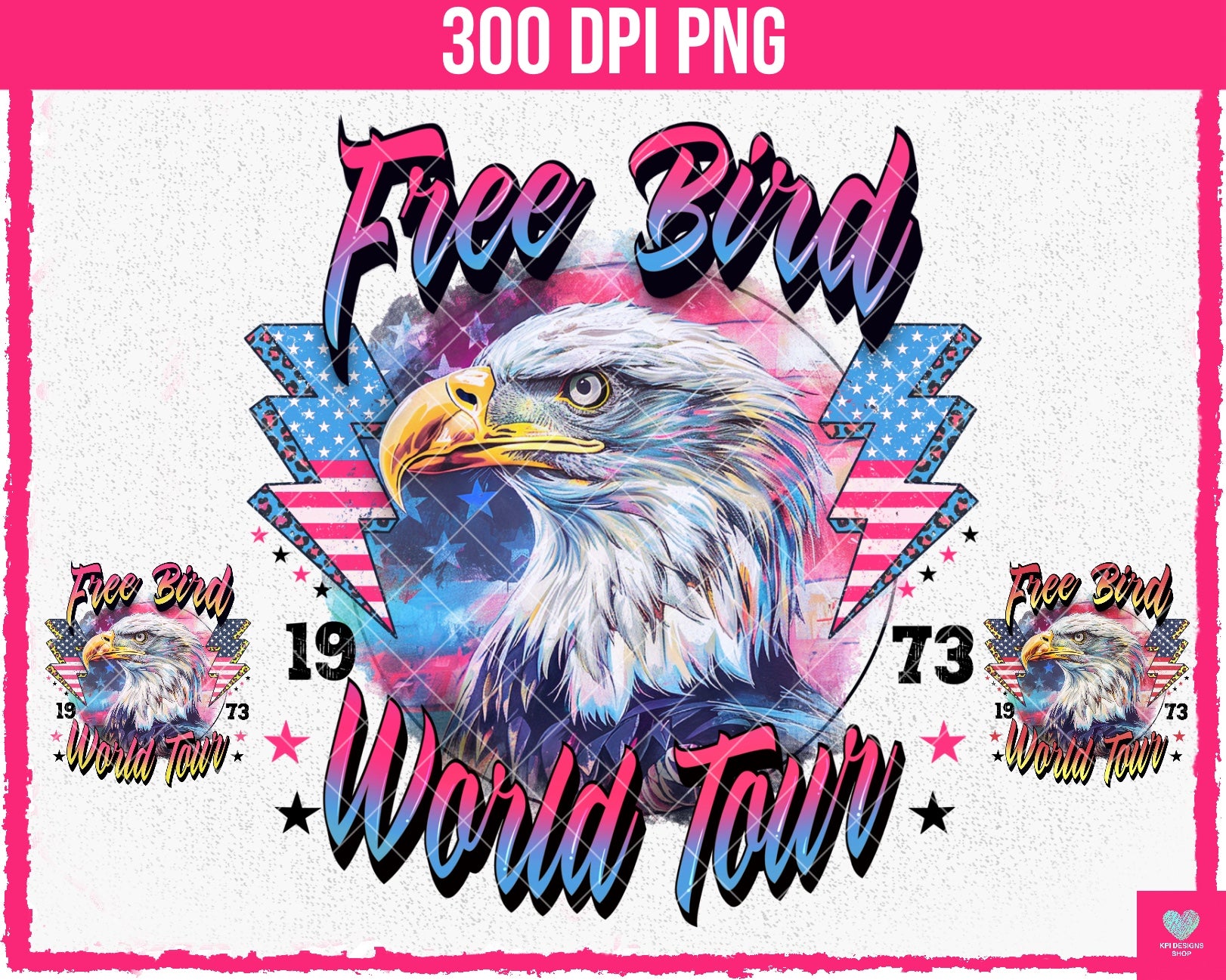 Free World Tour (3-pack) - June2024 - PNG - Digital Design – KPI ...