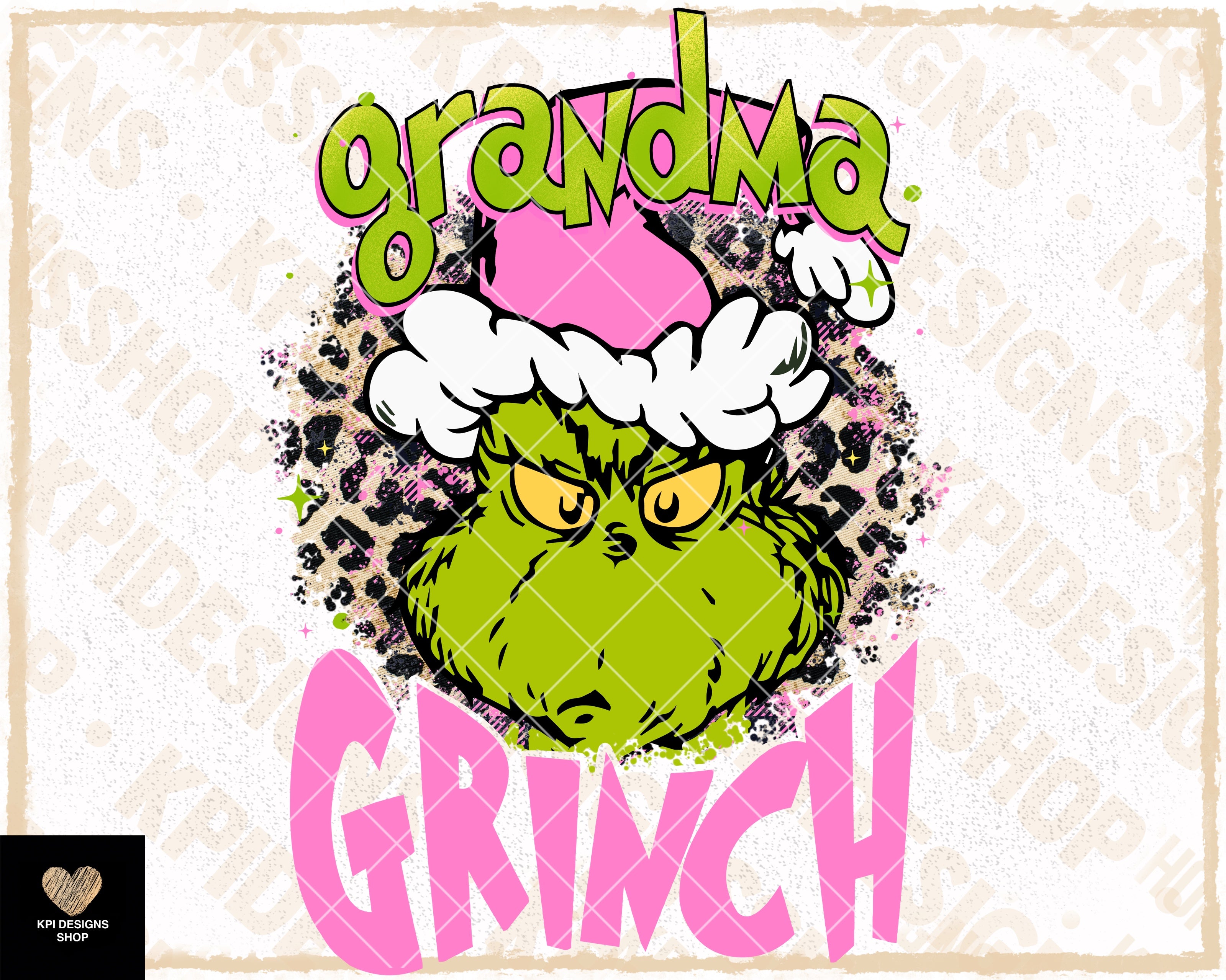 Grandma Mean One - PNG - Digital Designs - (Personal Use Recommended ...