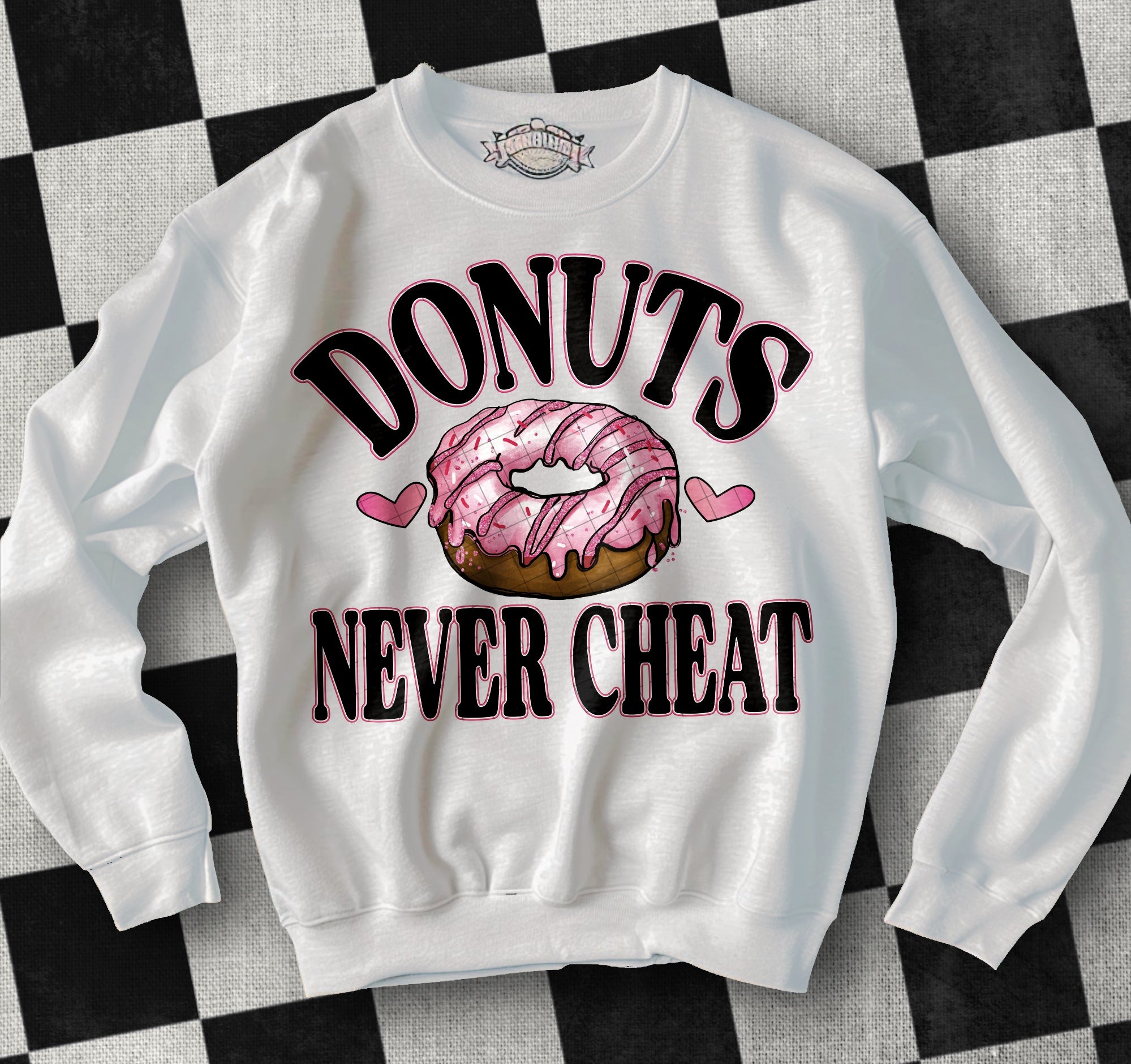 Donuts Never Cheat - Jan2025 - PNG - Digital Design – KPI Designs Shop