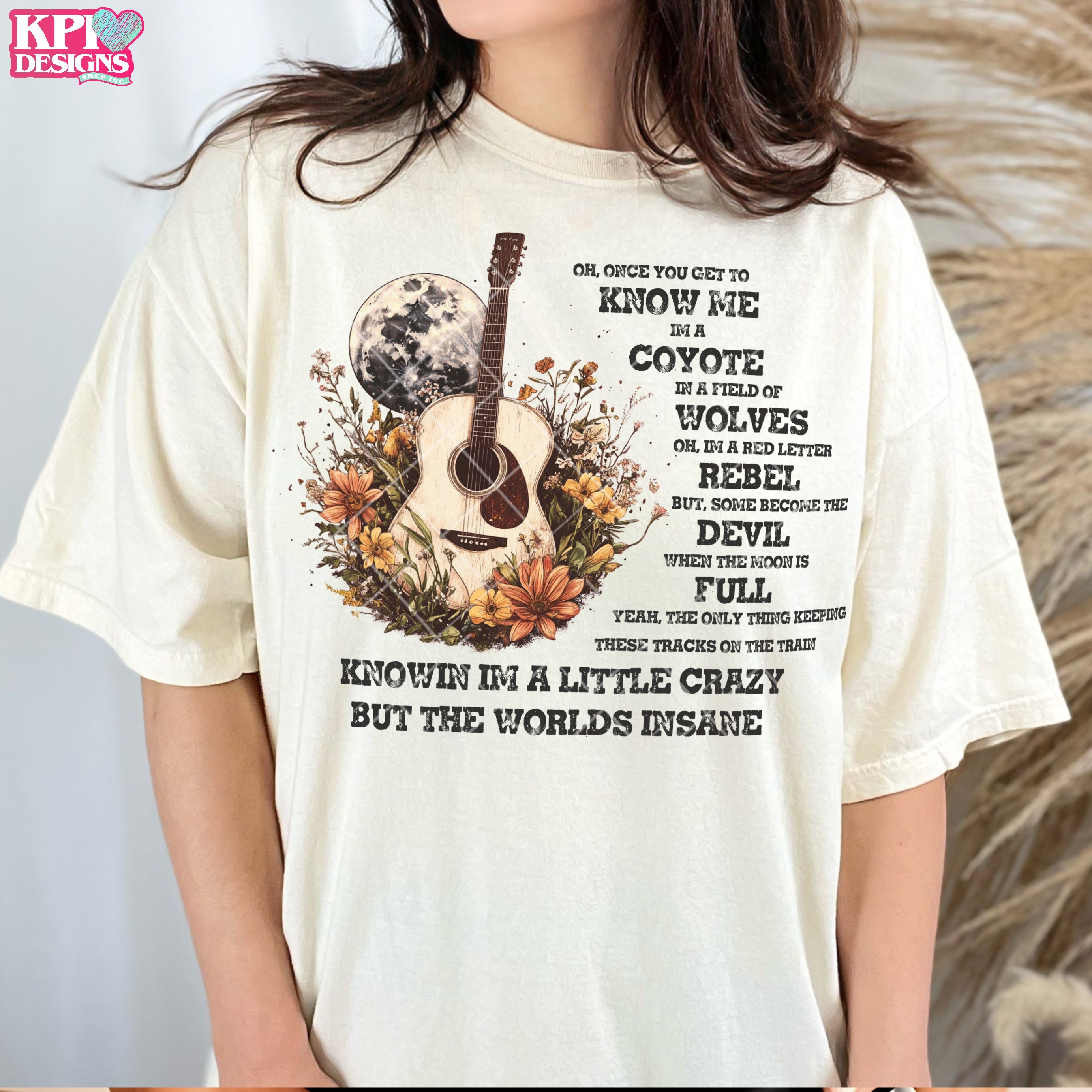 I'm a Little Crazy Lyrics (2 files) - Mar2025 - PNG - Digital Design ...