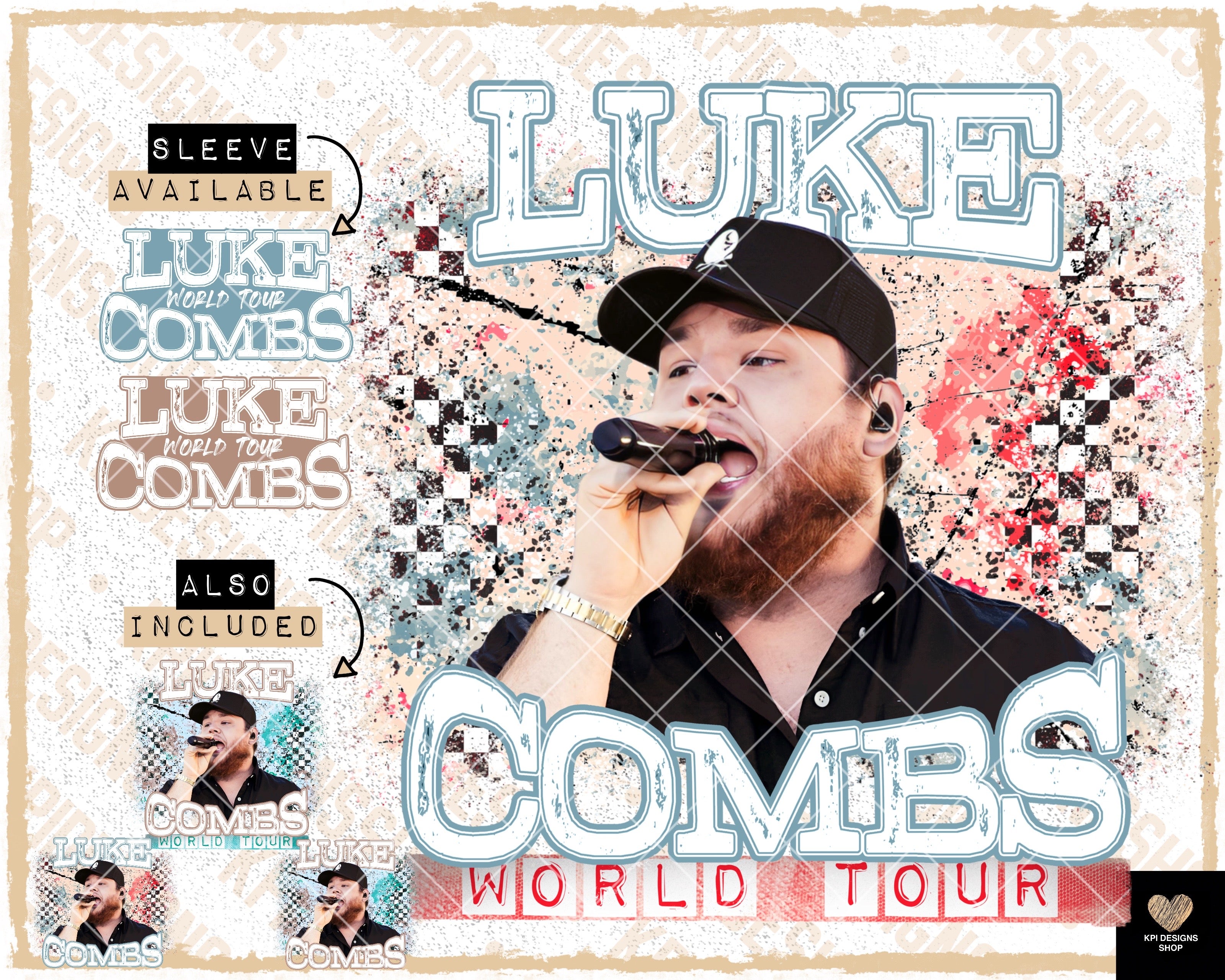 Luke Tour + Matching Pocket (6-pack) - Mar2023 - PNG - Digital Design ...
