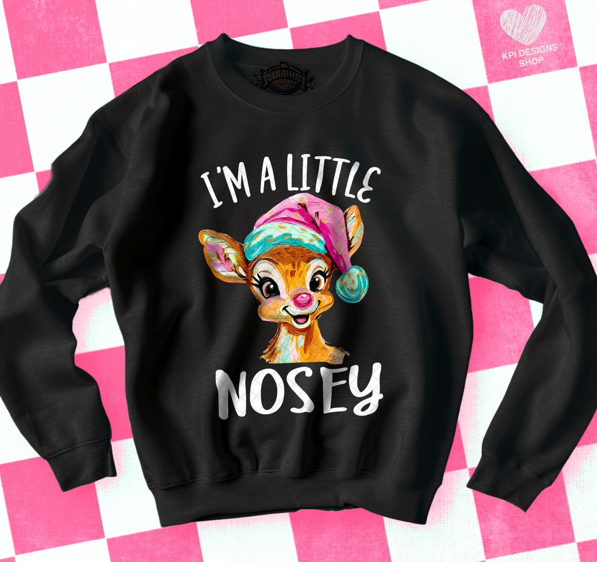 I'm a Little Nosey - Nov2025 - PNG - Digital Design – KPI Designs Shop