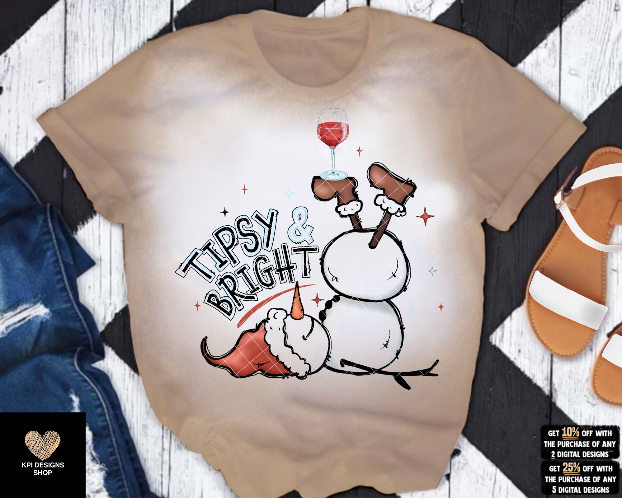 Tipsy & Bright - Oct2023 - PNG - Digital Design – KPI Designs Shop