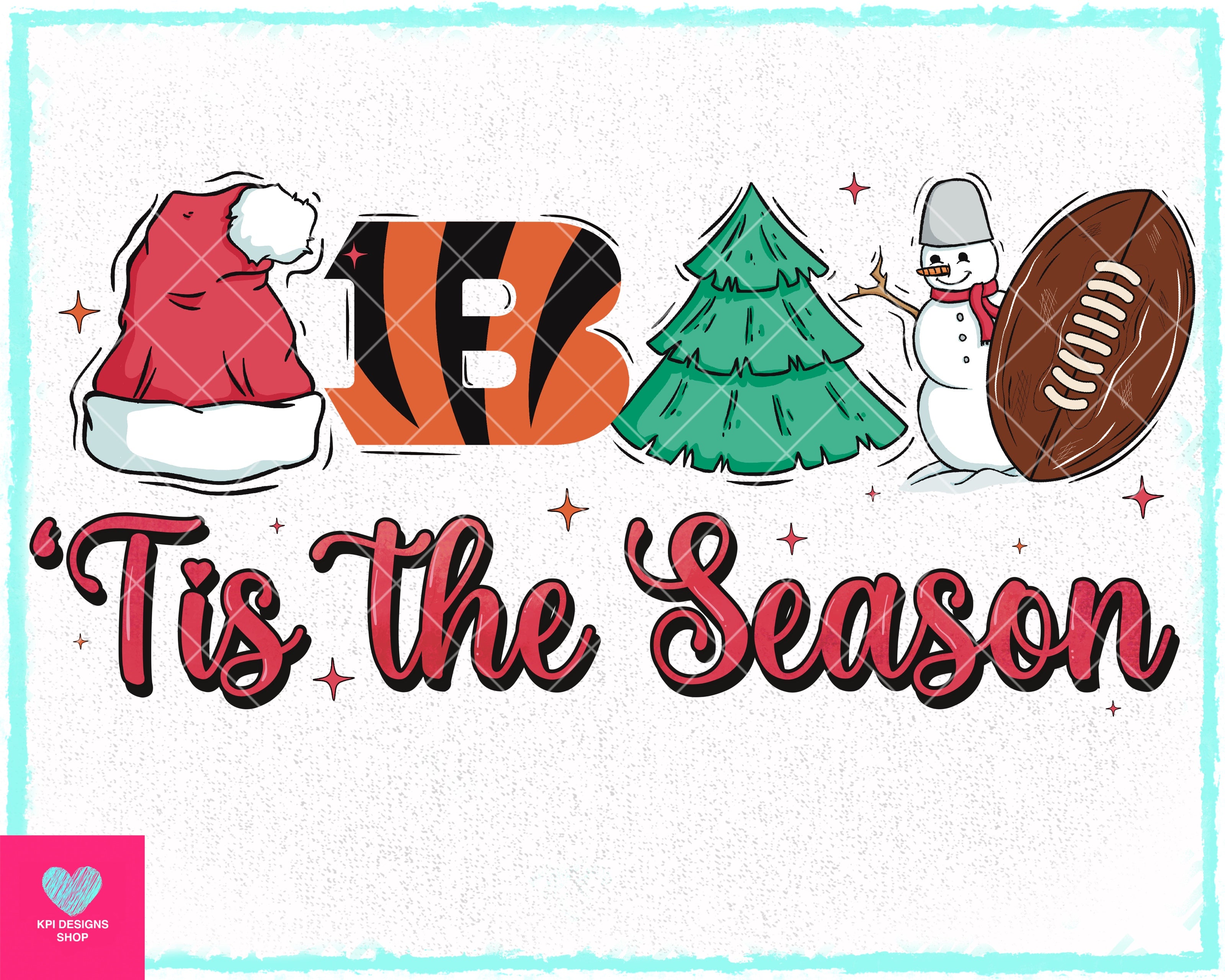 Tis The Season - Bengals - Oct2023 - PNG - Digital Design (Personal Us ...