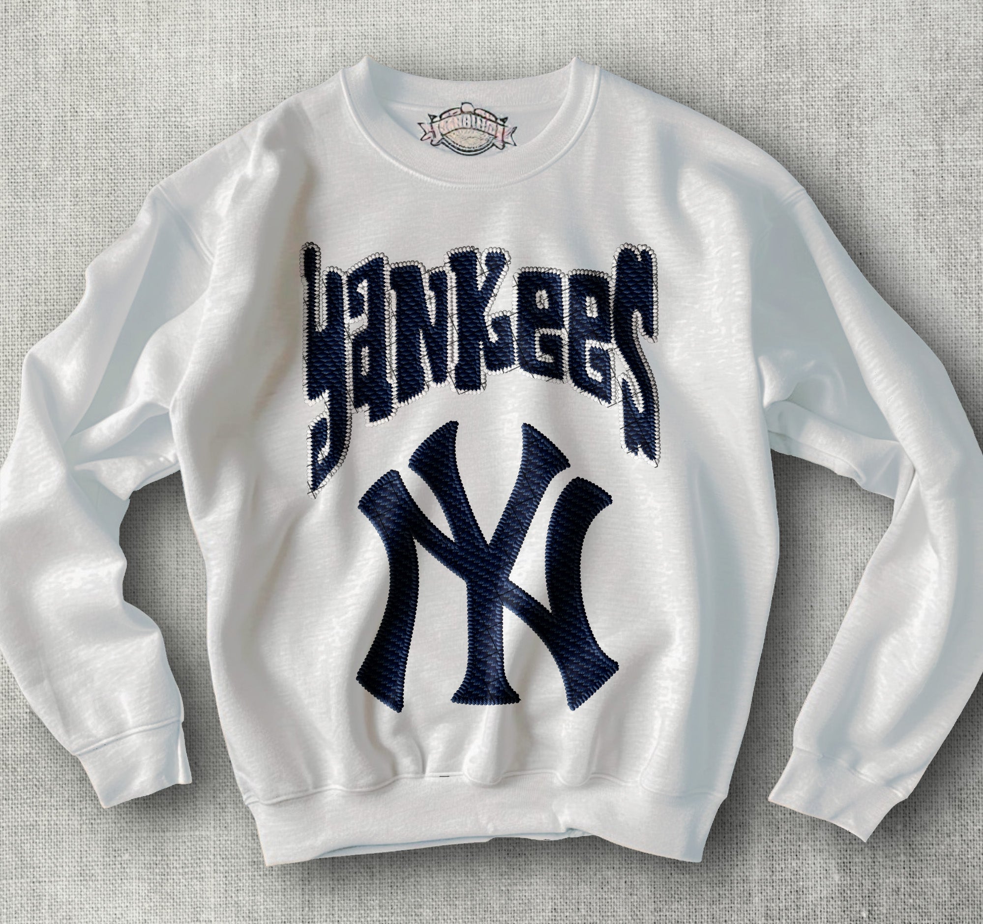 Yankees Embroidery - April2025 - PNG - Digital Design (Personal Use Re ...