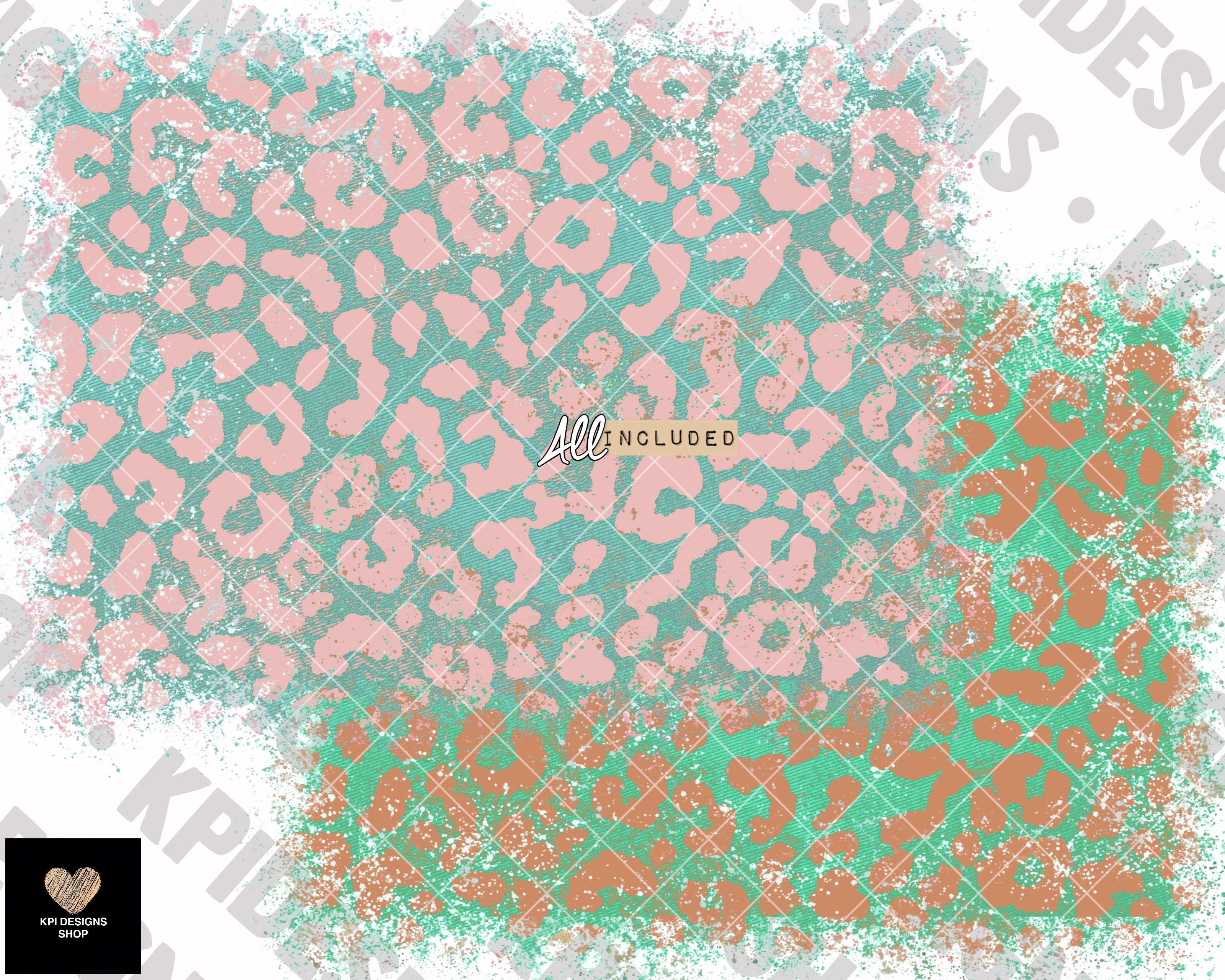 Sleeve: Anxiety High - Leopard (2-pack) - Jan2023 - PNG - Digital Desi ...