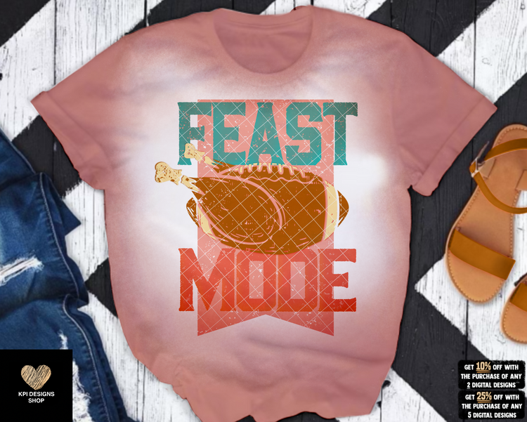 Feast Mode (2-pack) - Oct2022 - PNG - Digital Design – KPI Designs Shop
