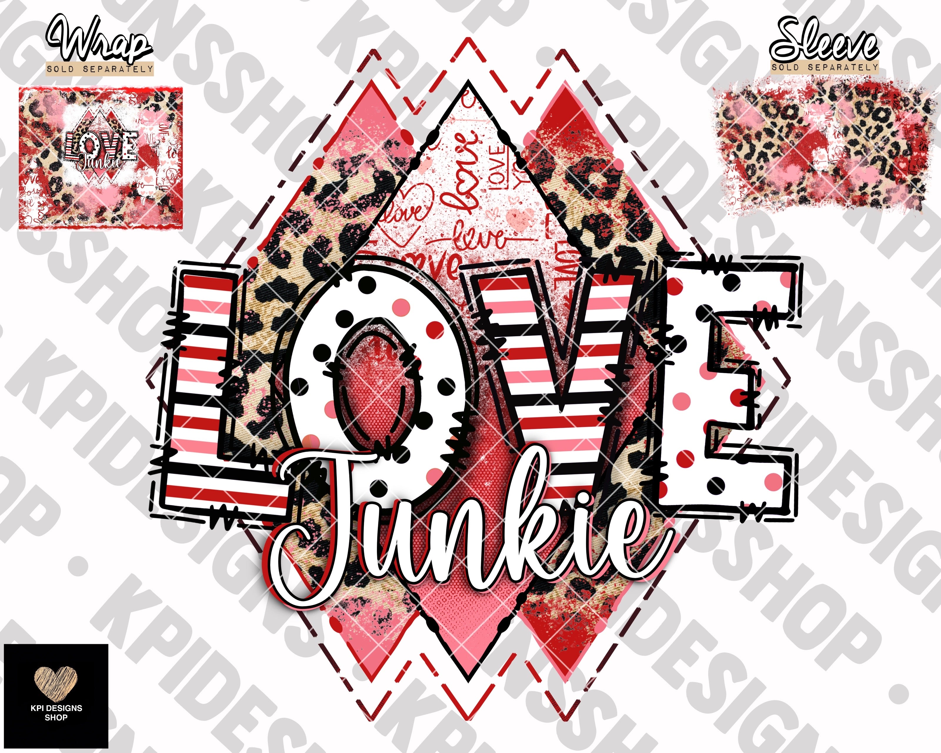 Love Junkie - Jan2023 - PNG - Digital Design – KPI Designs Shop