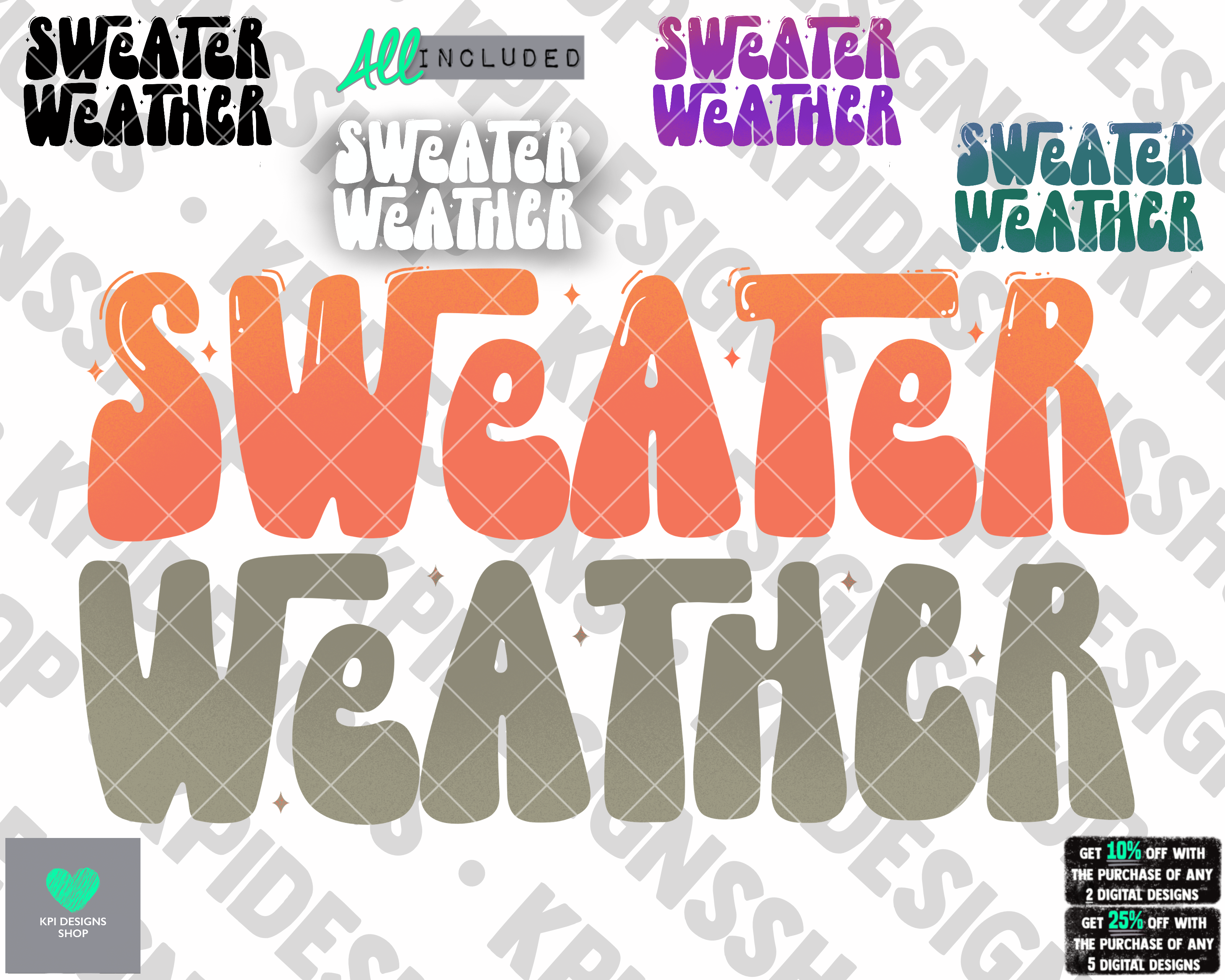 Sweater Weather (5-pack) - Sept2022 - PNG - Digital Design – KPI ...