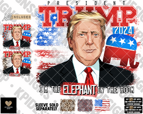 Trump - I'm The Elephant in the Room (3-pack) - Nov2022 - PNG - Digita ...