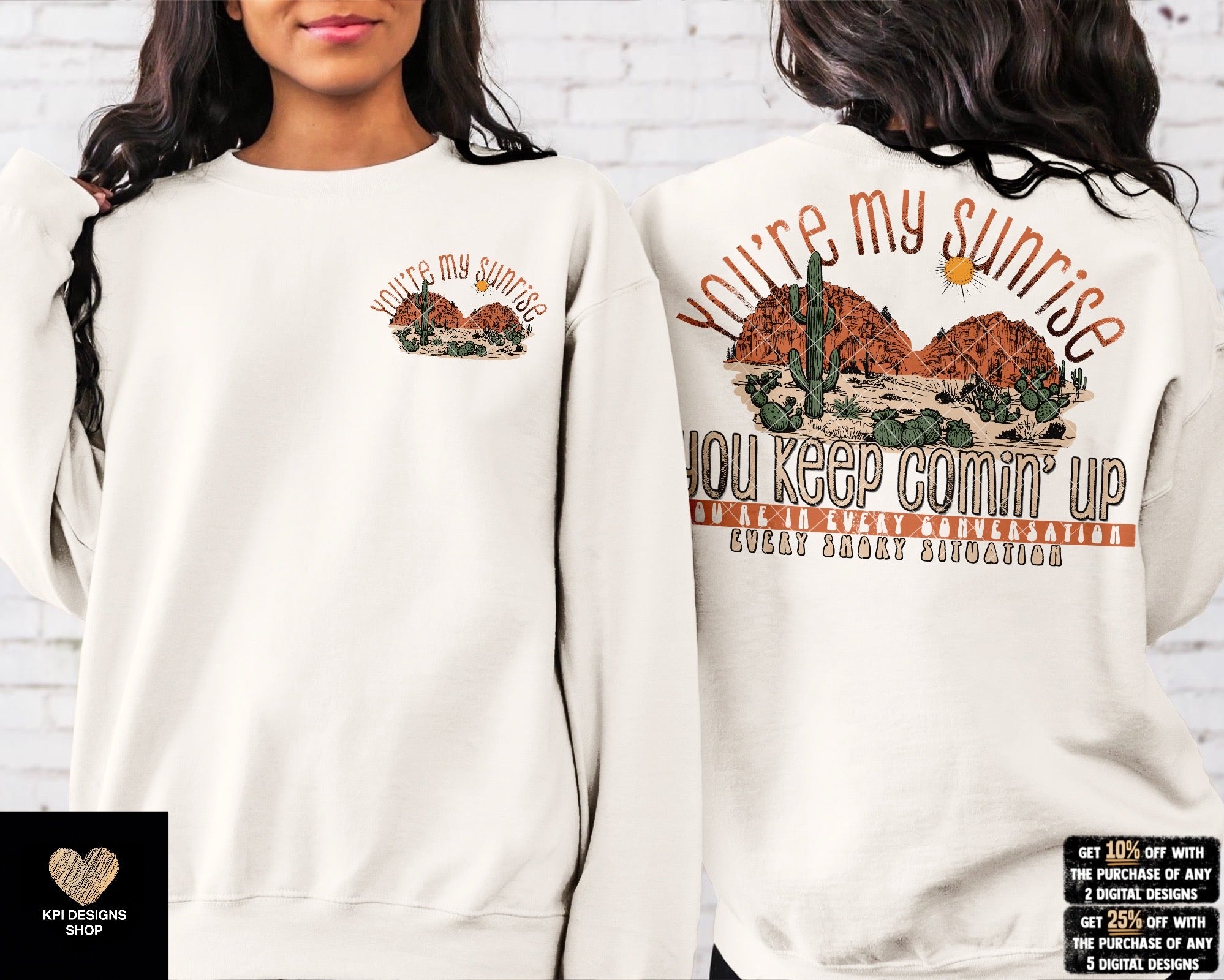 You're My Sunrise w/ Matching Pocket (2-pack) - Mar2023 - PNG - Digita ...