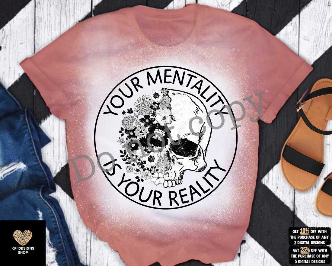 Your Mentality Is Your Reality (6-pack) - Nov2022 - PNG - Digital Desi ...