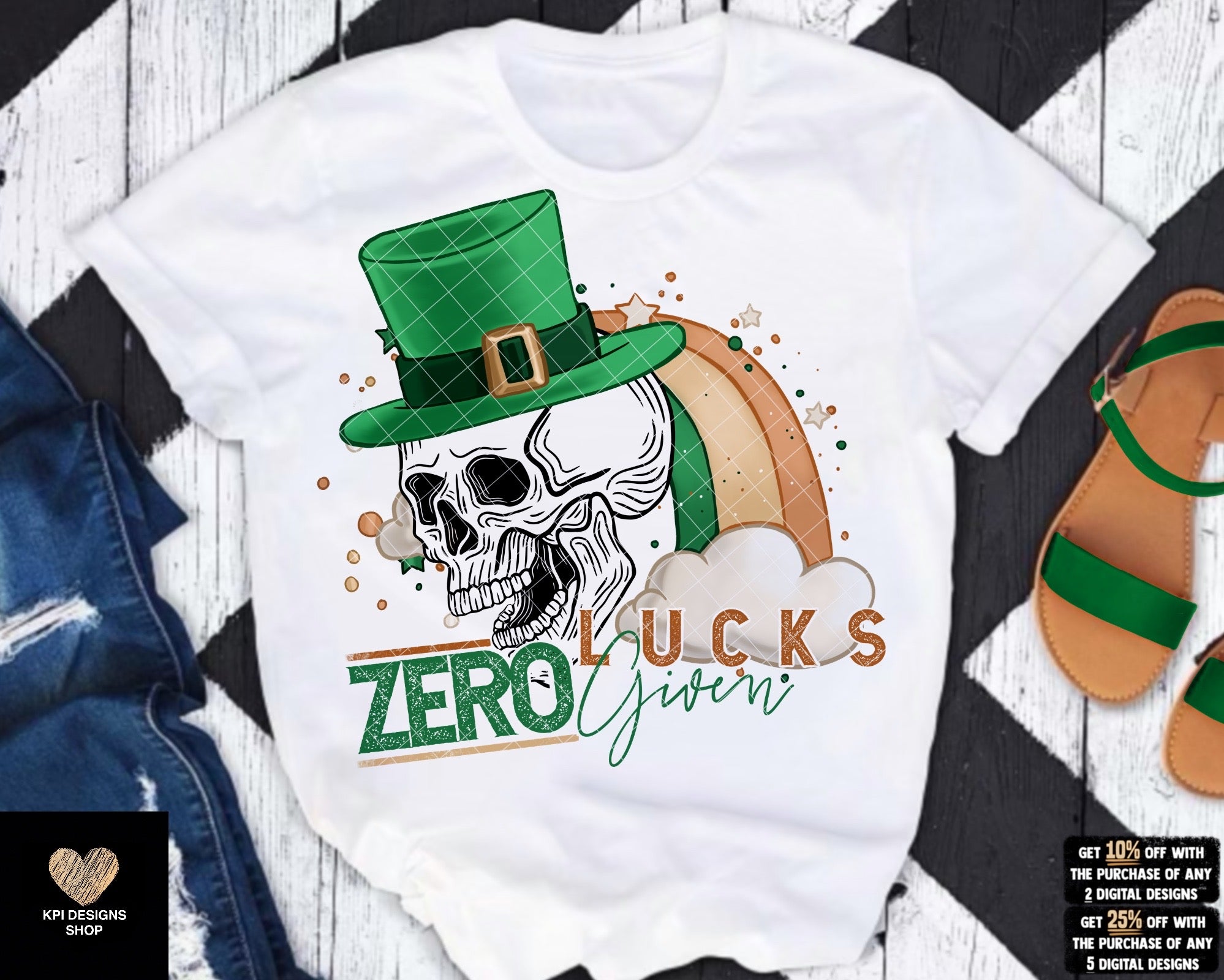 Zero Lucks Given - Feb2023 - PNG - Digital Design – KPI Designs Shop