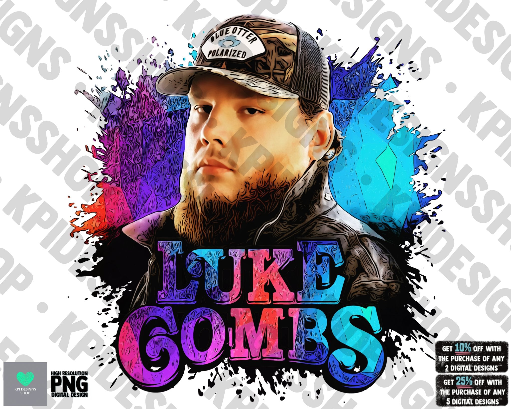 Luke (Neon Colors) - Jan2022 - PNG - Digital Design (Personal Use Reco ...